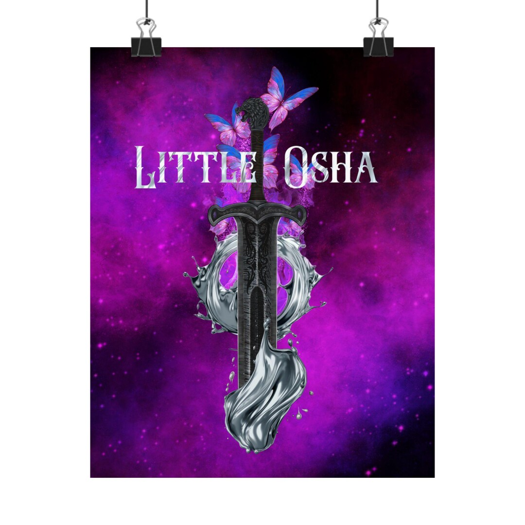 Quicksilver Lover Sword Poster, Dark Romance Book Art, Matte Vertical ...