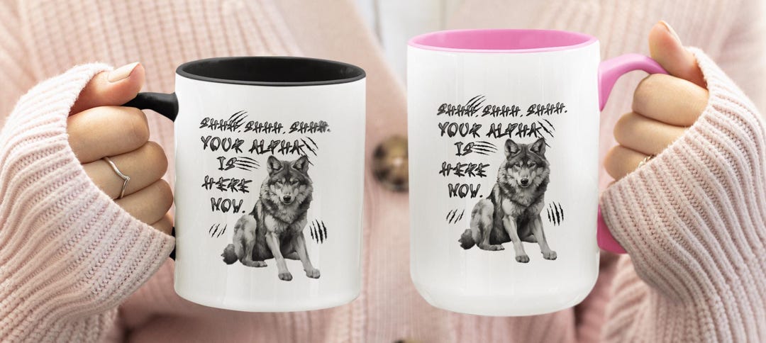 Omegaverse Wolf Mug: Smut Romance Reader Gift - Etsy