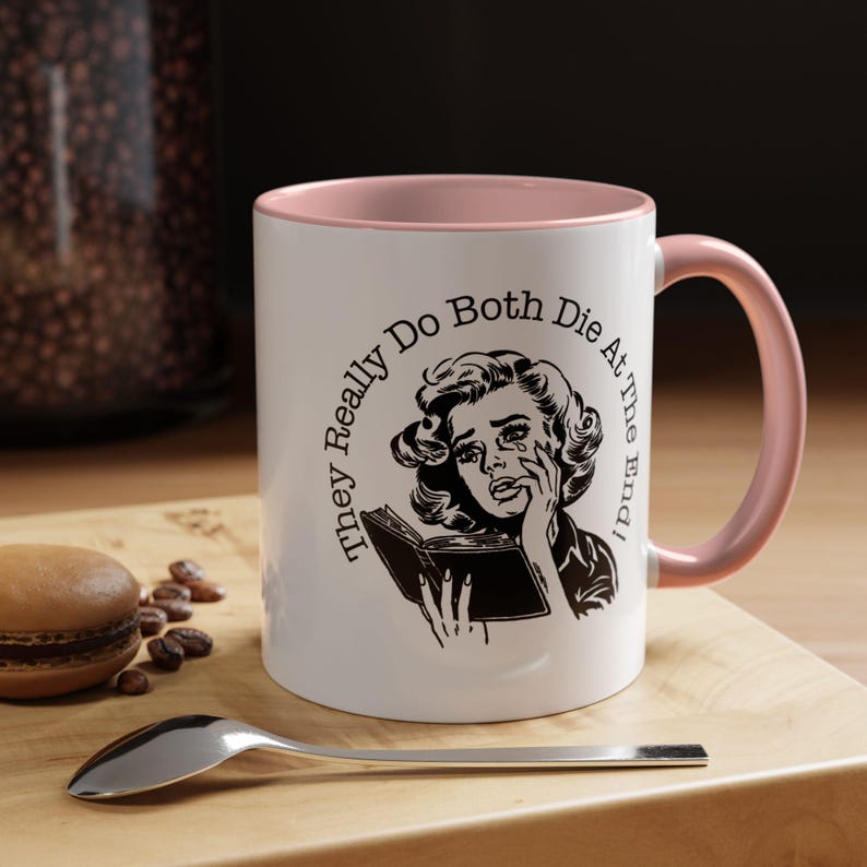 Funny They Both Die in the End Spoiler Accent Mug - Etsy