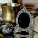 MINI Angelic Black Scrying Mirror - Etsy