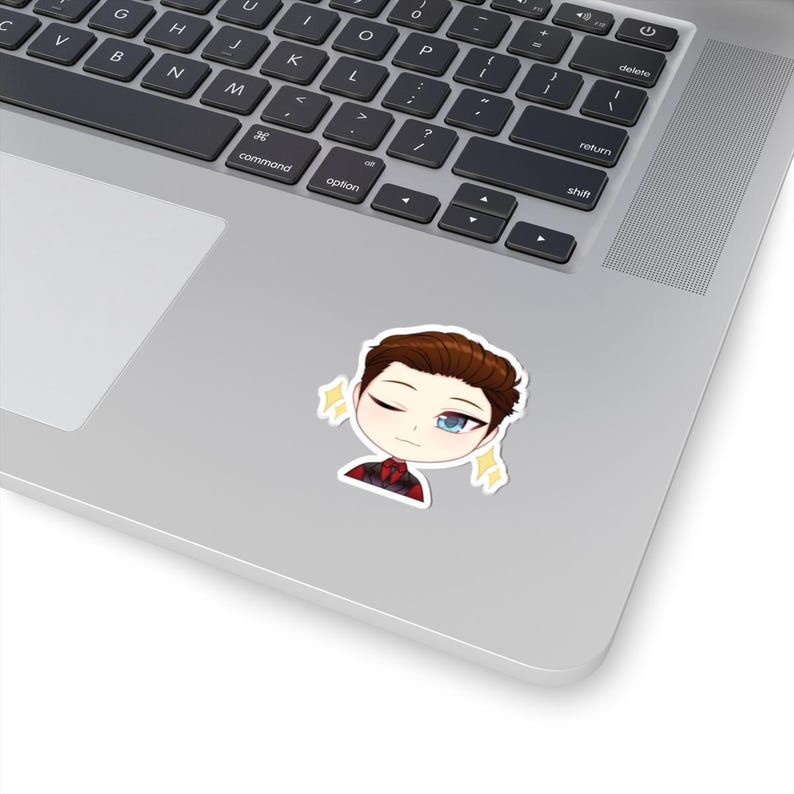 Kyle B Wink Emoji Sticker - Etsy