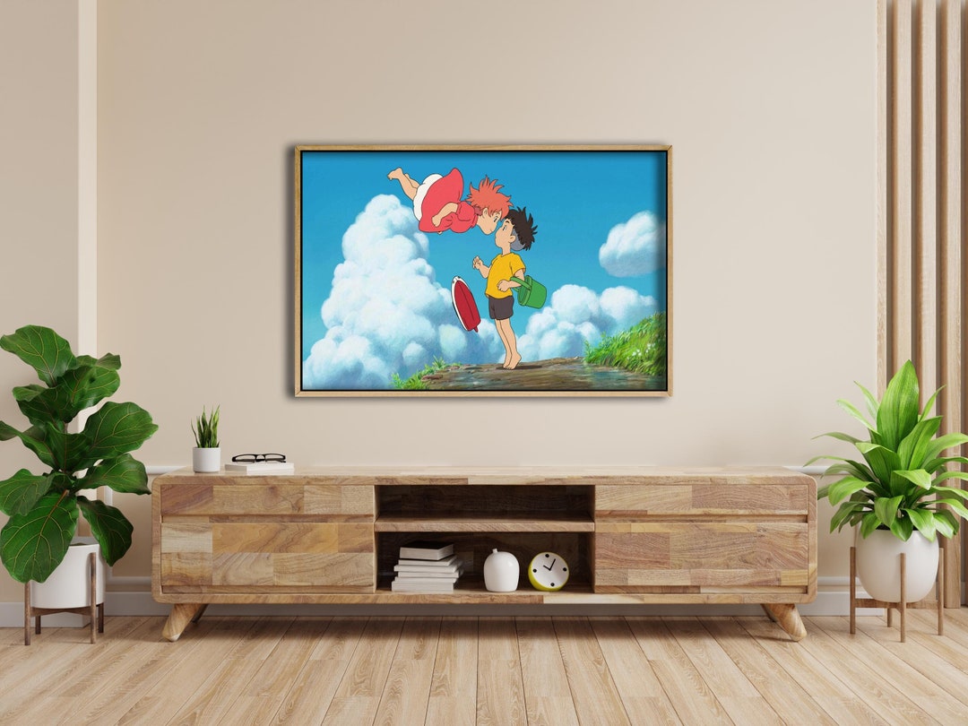 Ponyo Poster, Studio Ghibli Print, Studio Ghibli Poster, Ponyo Print ...