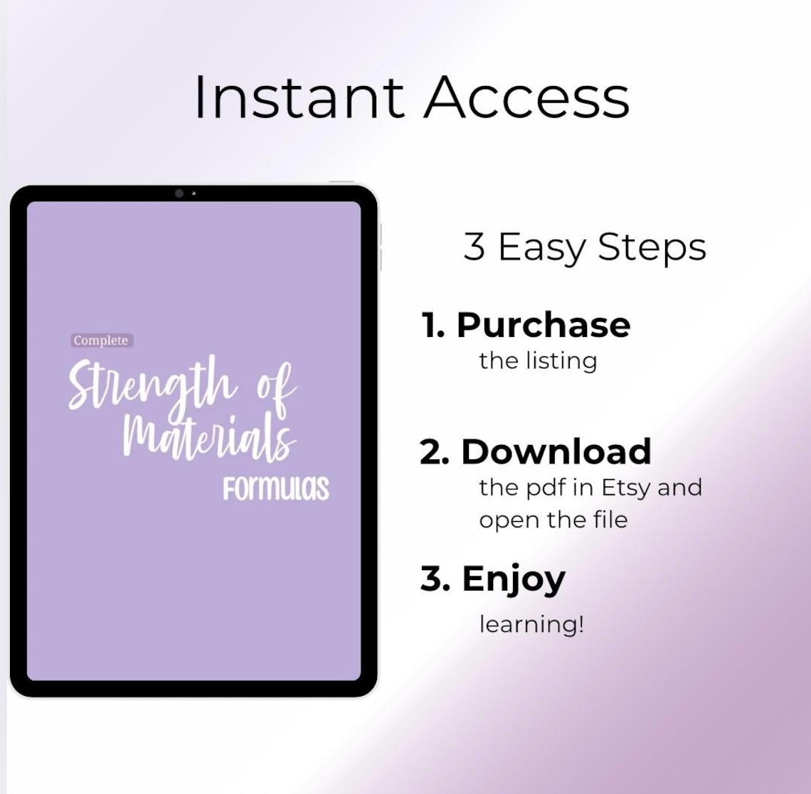 Strength of Materials Cheat Sheet. Printable Study Guides, Best for ...