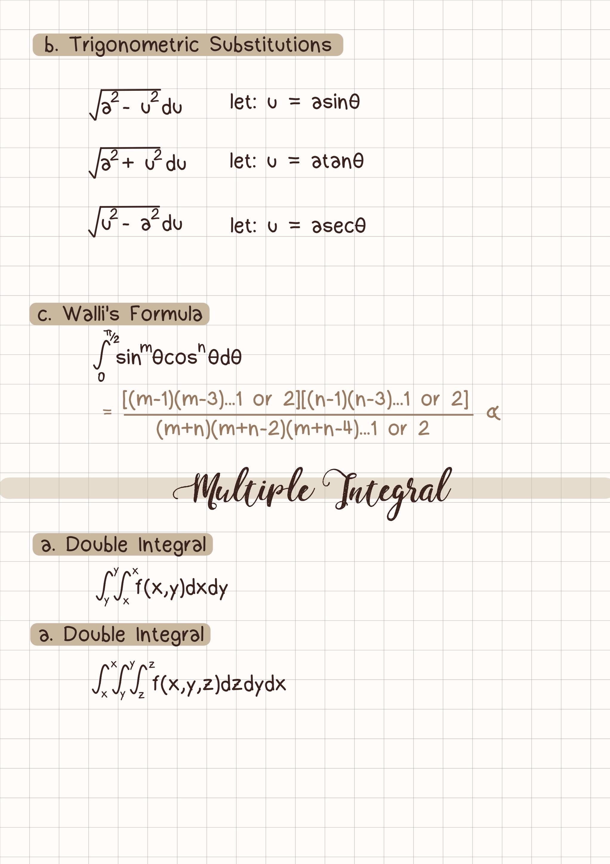 Aesthetic Mathematics Study Guide for Exam Prep. Printable Study Guides ...