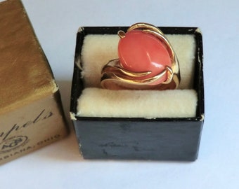 Coral ring | Etsy