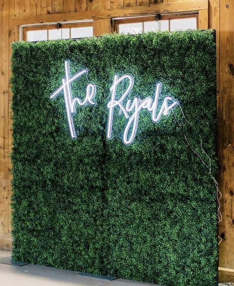 Custom Last Name Signs, Led Lights Neon Sign, Wedding Decor, Neon Sign ...