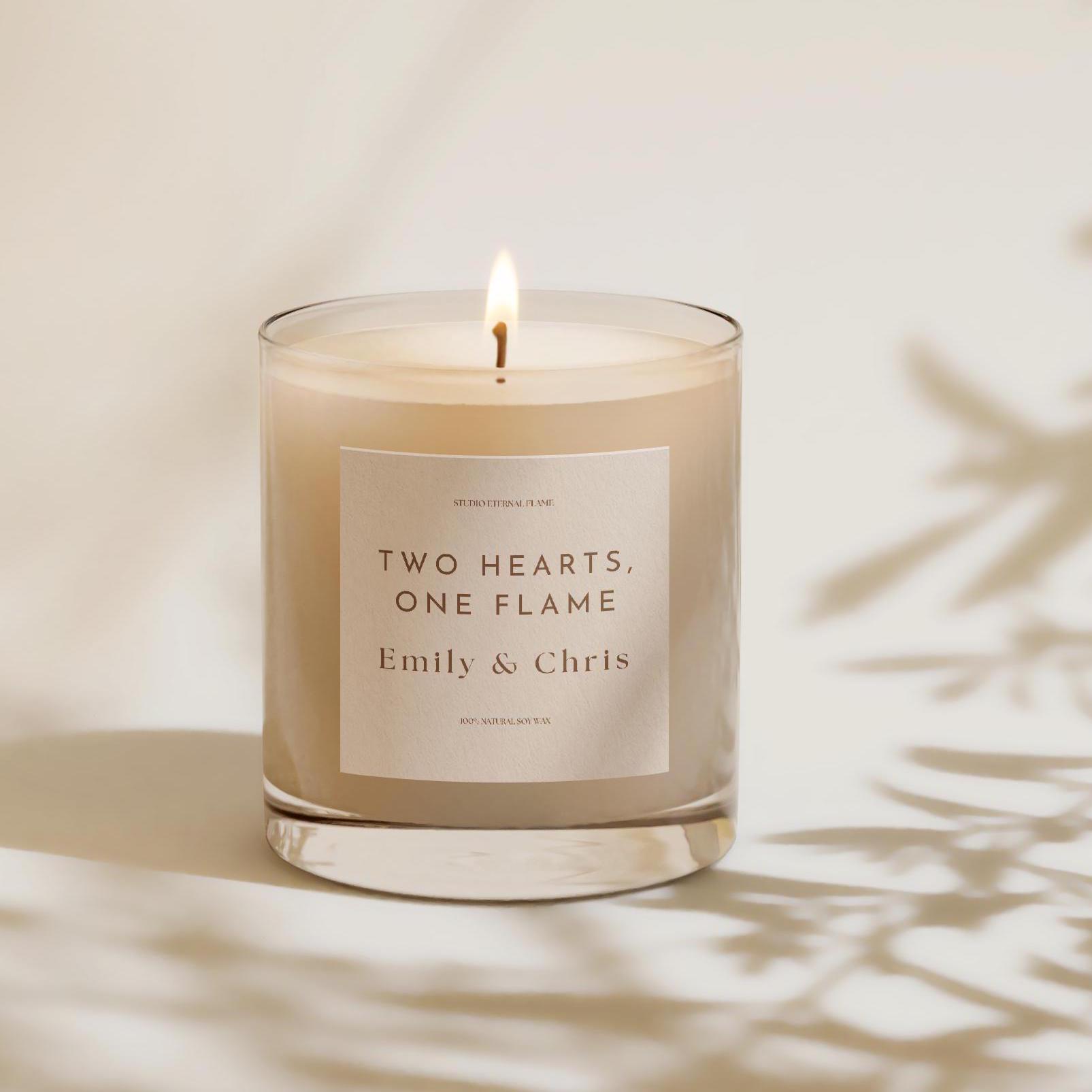 Custom Canva Candle Label Template | Minimal Candle Label | Candle ...