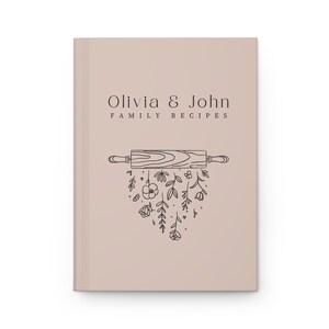 Custom Cookbook, Personalized Recipe Book, Family Chef, Cooking Journal ...