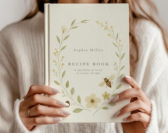 Personalized Family Recipe Notebook - Custom Cooking Journal, Gift for ...