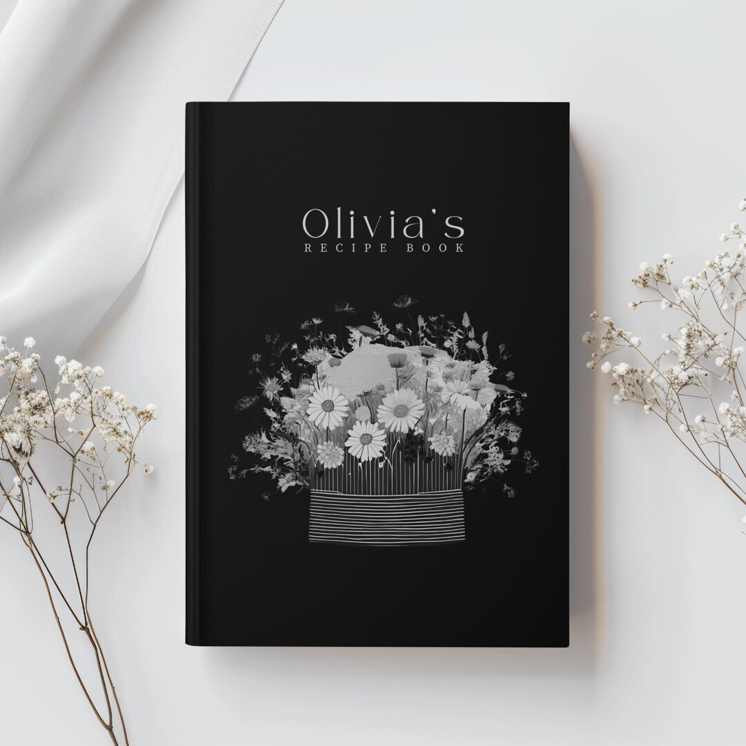 Personalized Recipe Book: Custom Cookbook, Family Chef Journal - Etsy