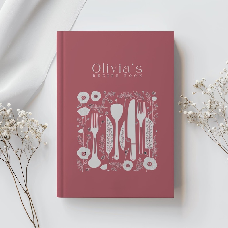 Personalized Recipe Book: Custom Cookbook, Family Chef Gift - Etsy