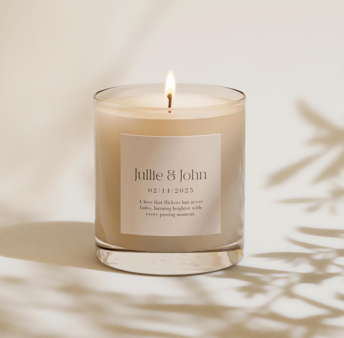 Custom Canva Candle Label Template | Minimal Candle Label | Candle ...