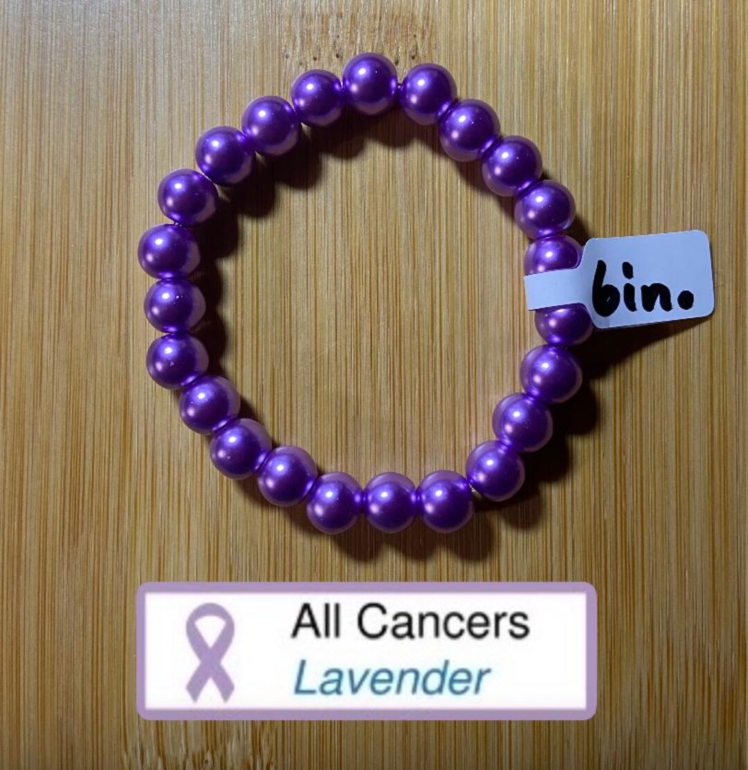 Cancer Awareness Bead Bracelets (part 1) - Etsy
