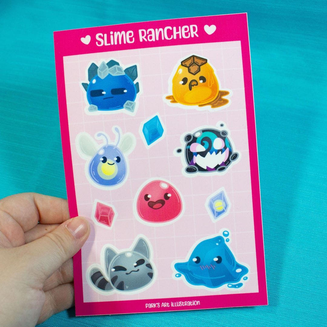 Slime Rancher Sticker Sheets - Etsy