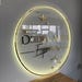 Business Neon Lights Mirror Logo Sign Acrylic Custom Logo Decoration ...