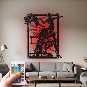 Custom Male Track and Field Signage Metal Sign, Personalized Track and ...