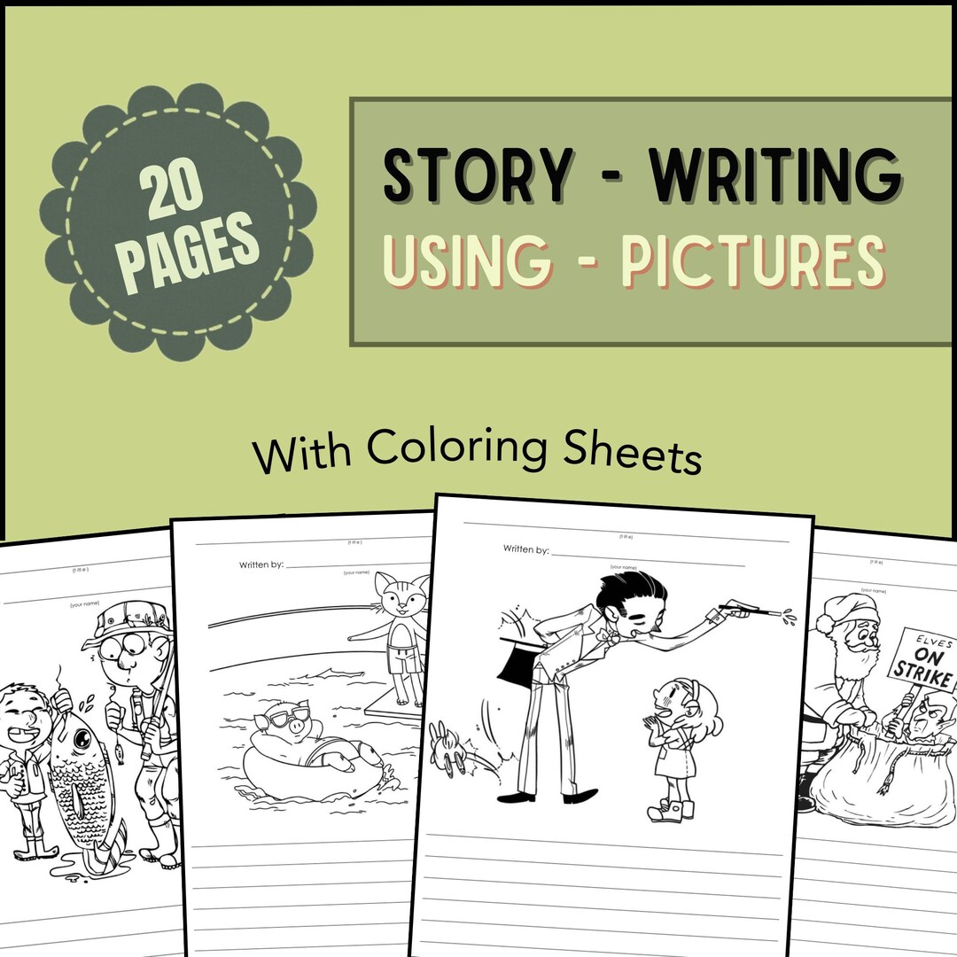 Descriptive Writing, Story Writing, Creative Writing: ELA Worksheets ...