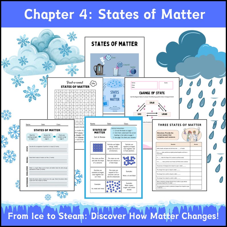 Science Worksheets for Grades 2-3: Plants, Animals, Weather (printable ...