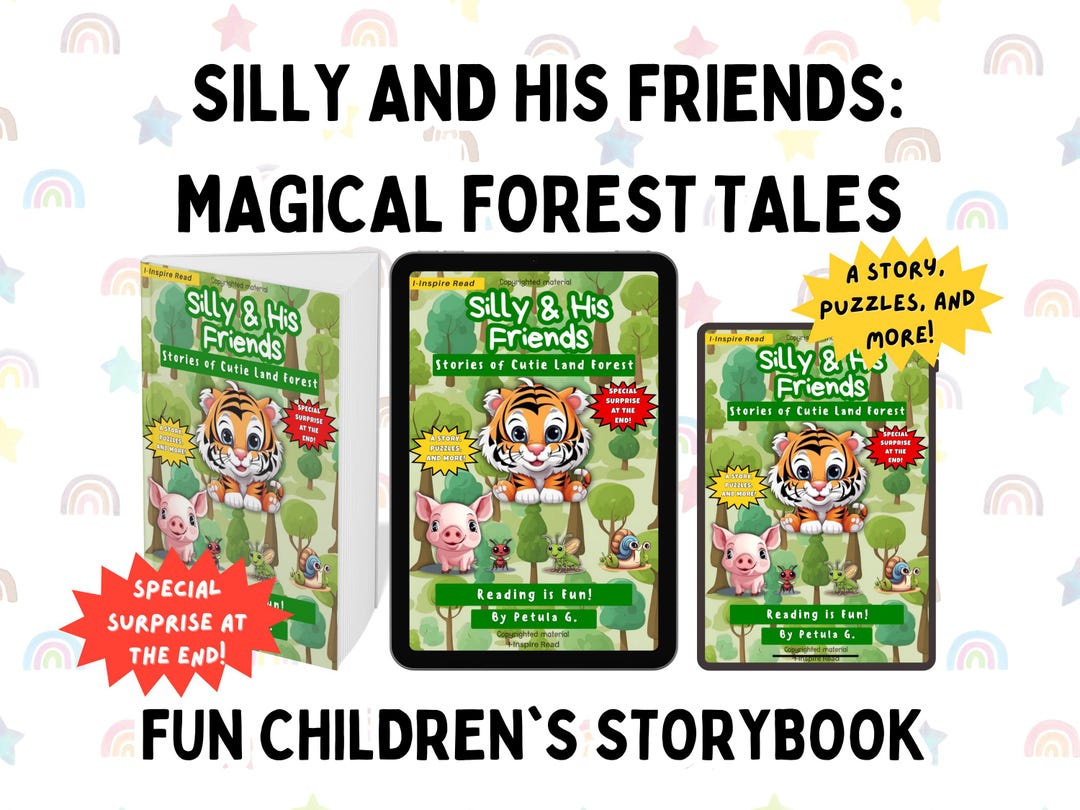 Kids Friendship Story Ebook: Silly and His Friends, SEL Activities (PDF ...