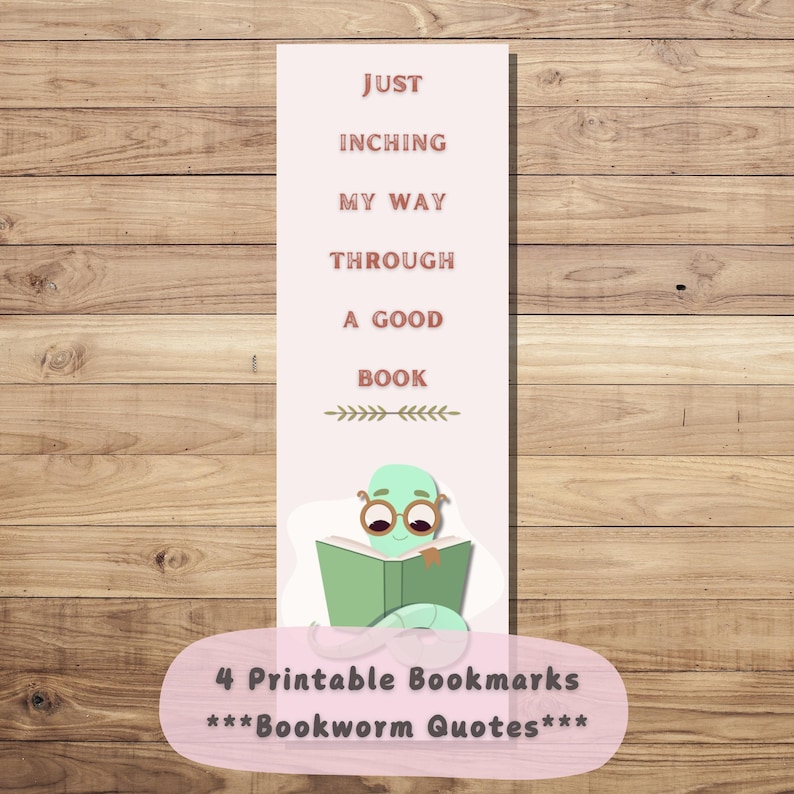 4 PDF & JPG Printable Bookmarks | Printable Bookmarks for Kids ...