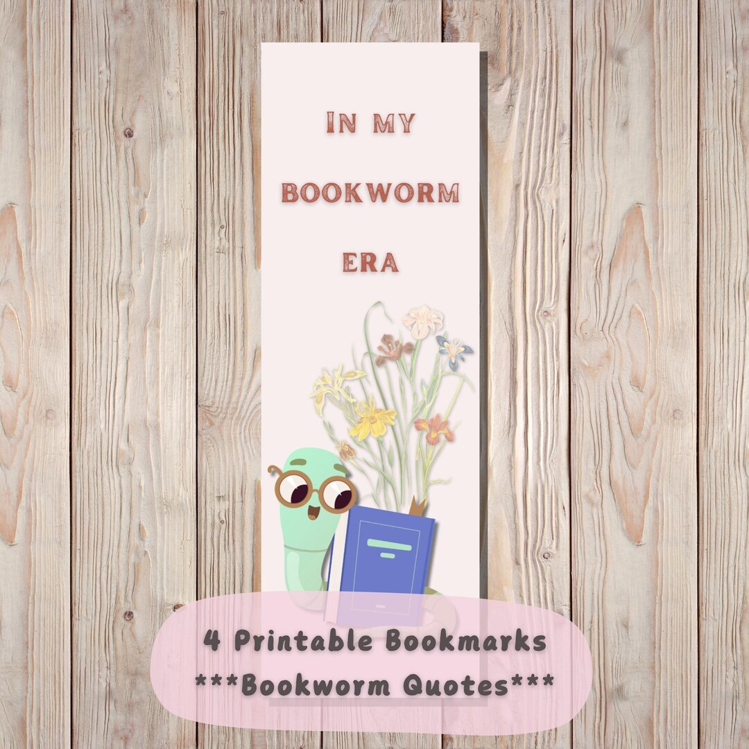 4 PDF & JPG Printable Bookmarks | Printable Bookmarks for Kids ...