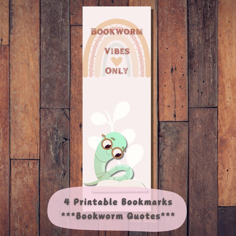 4 PDF & JPG Printable Bookmarks | Printable Bookmarks for Kids ...