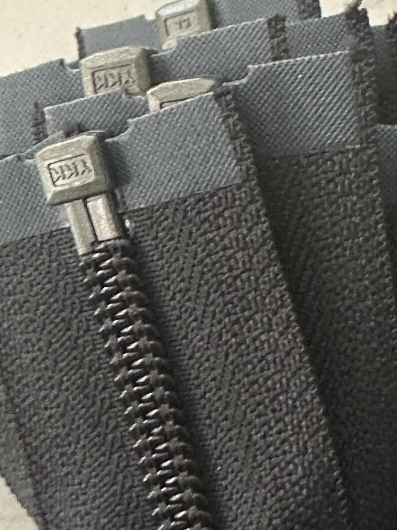 Zippers - Ykk Cif-56 DA86 E 5/8 Pack/100. Tan, Brown or Black - Etsy