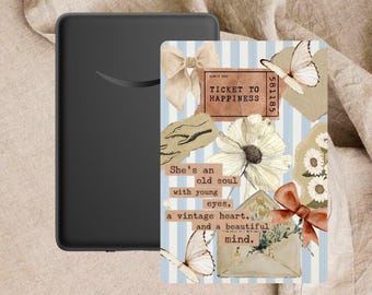 Printable Kindle Case Insert - Etsy