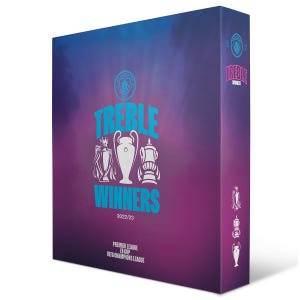 Manchester City Treble Winners Collectors Set - Etsy