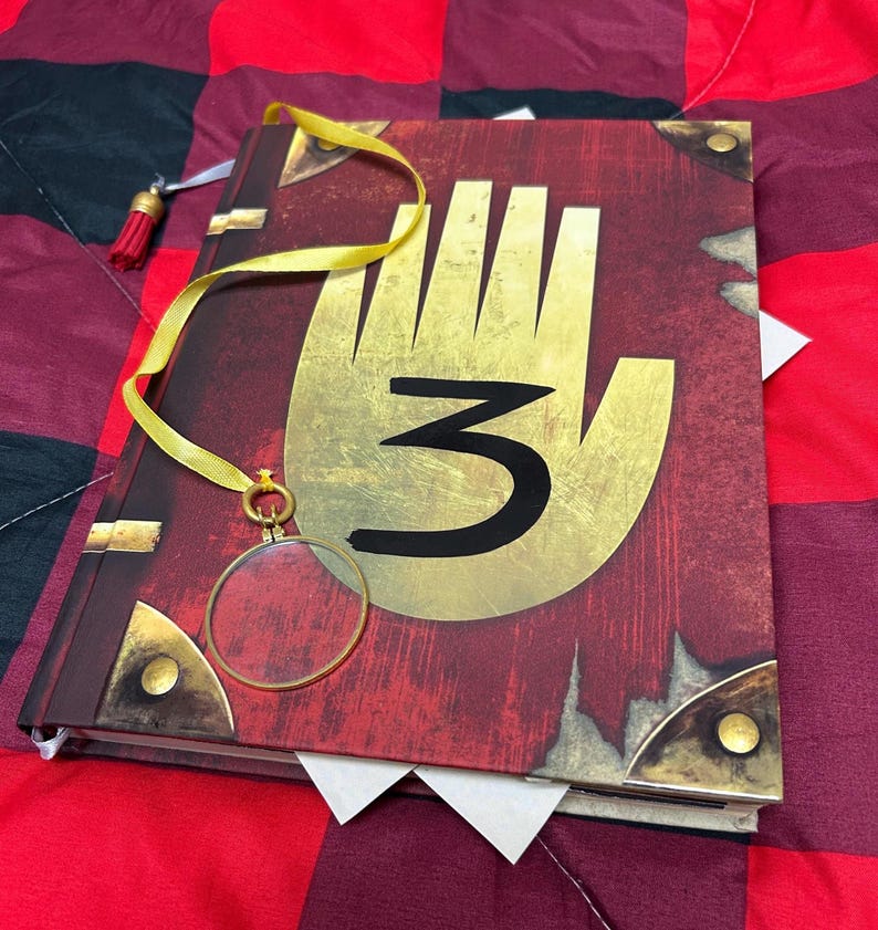 Gravity Falls Journal 3 Special Edition Recreation Custom AUGUST PRE ...