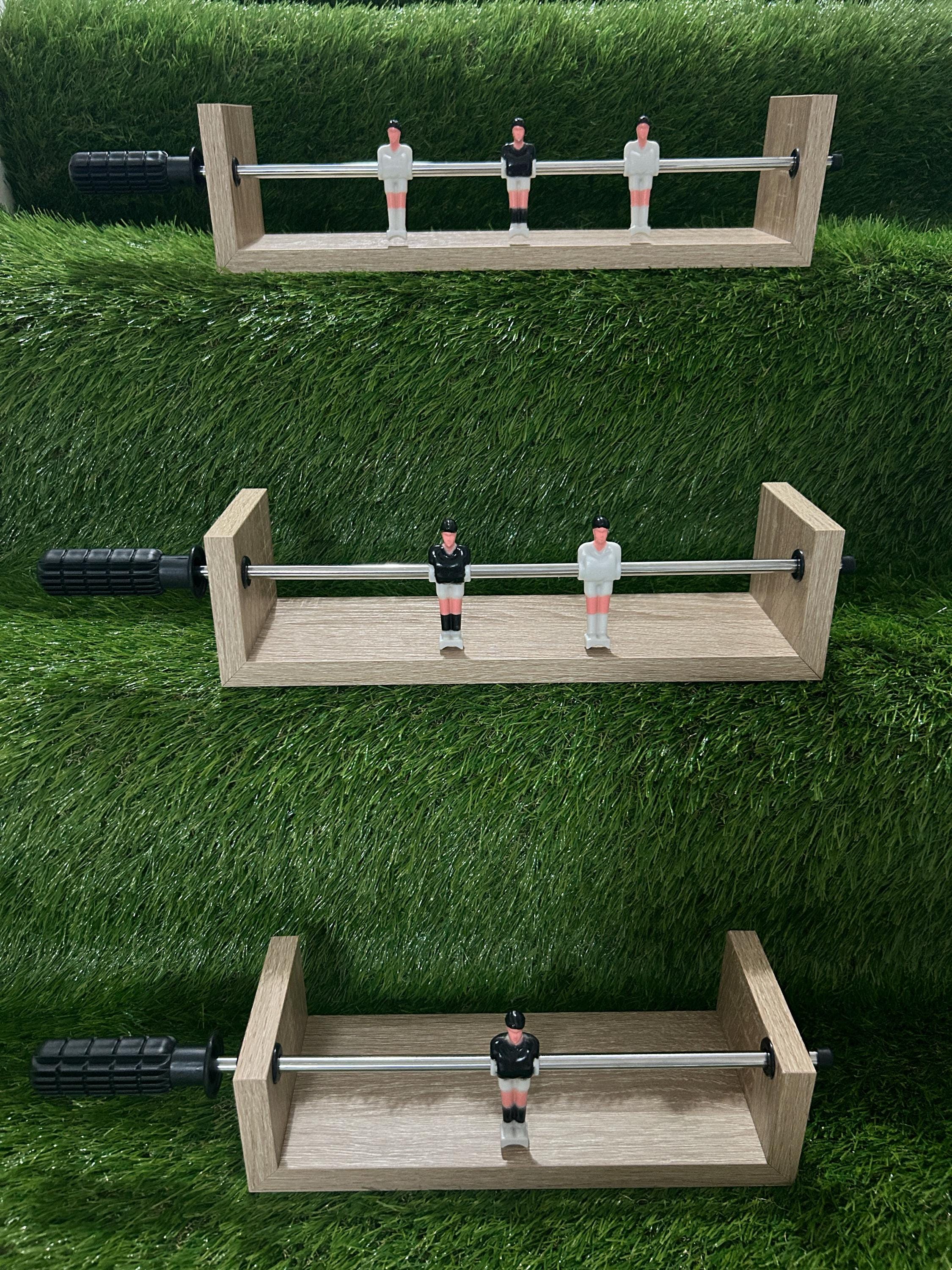 Quirky Bespoke Floating Football Shelves (set of 3 Differing Sizes ...