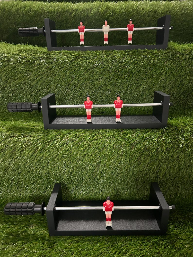 Quirky Bespoke Floating Football Shelves (set of 3 Differing Sizes ...