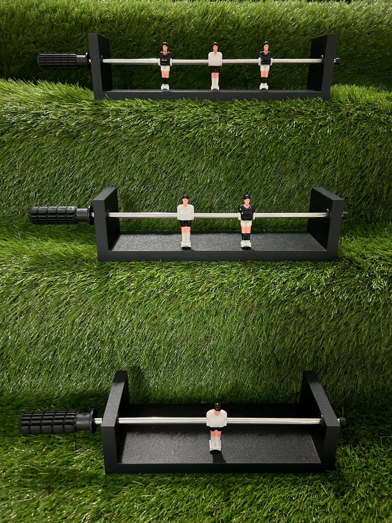 Quirky Bespoke Floating Football Shelves (set of 3 Differing Sizes ...