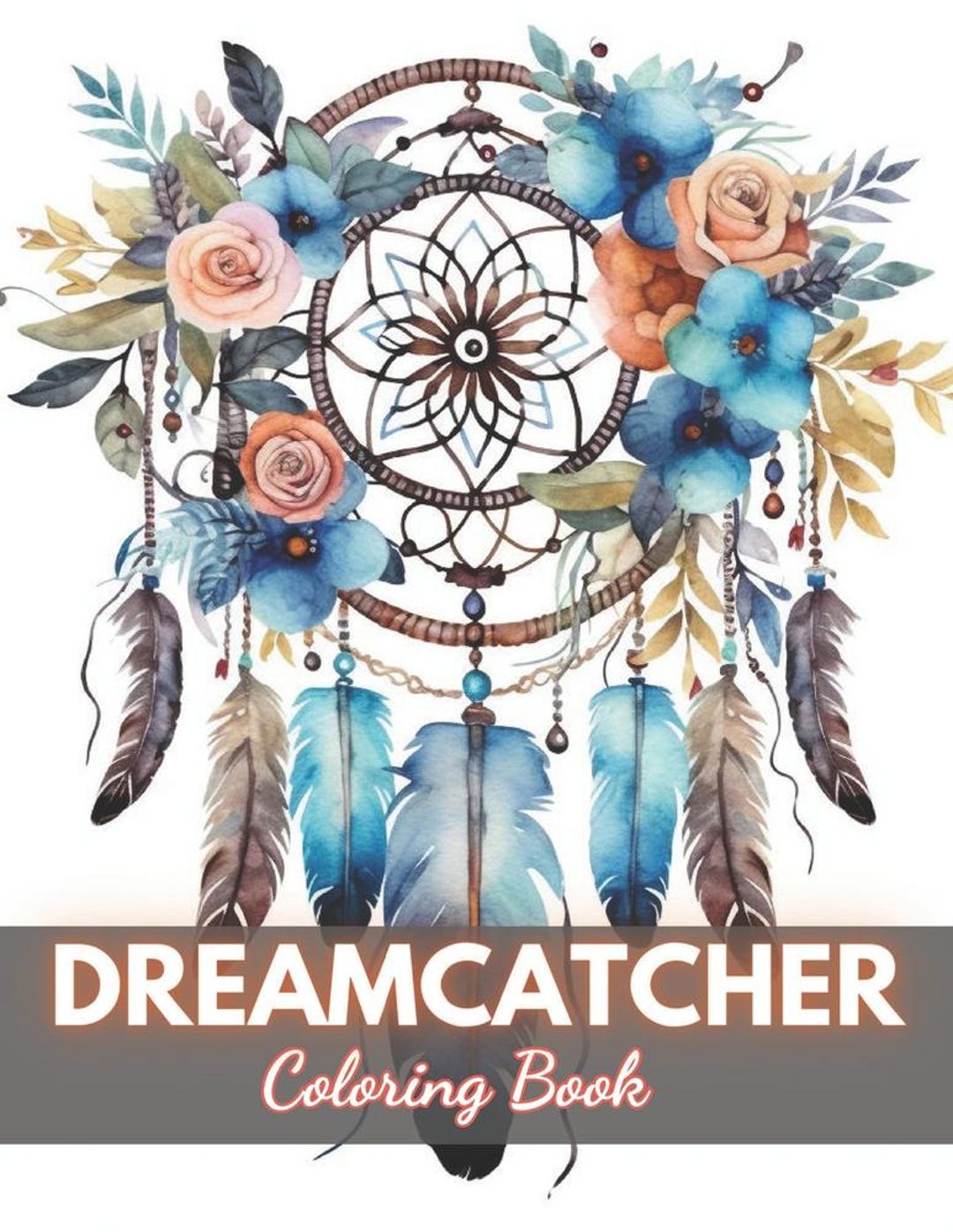 Dreamcatcher Coloring Book 20 Printables - Etsy