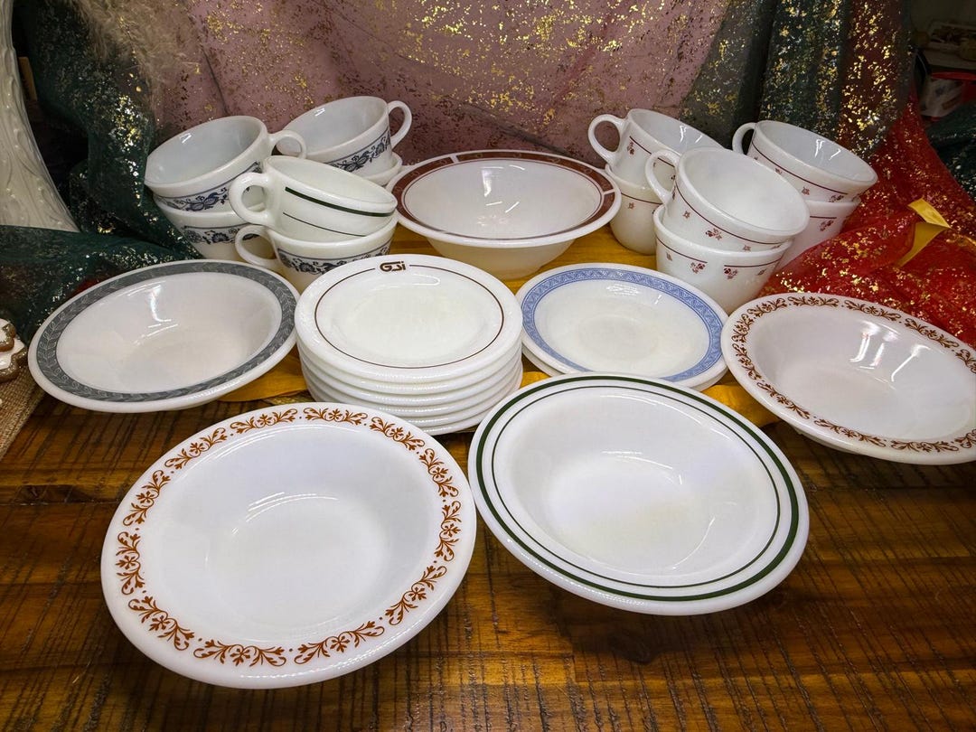 Vintage Pyrex & Corning Restaurant-ware Sets — 1970s–1980s | Multiple ...
