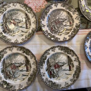 Johnson Bros Friendly Village Plates & Bowls | Vintage 1960s English ...