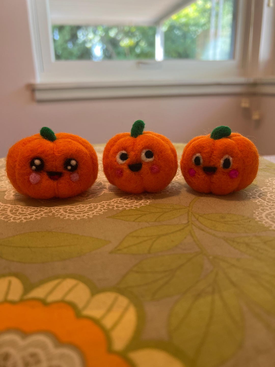 Three Little Pumpkins - Etsy