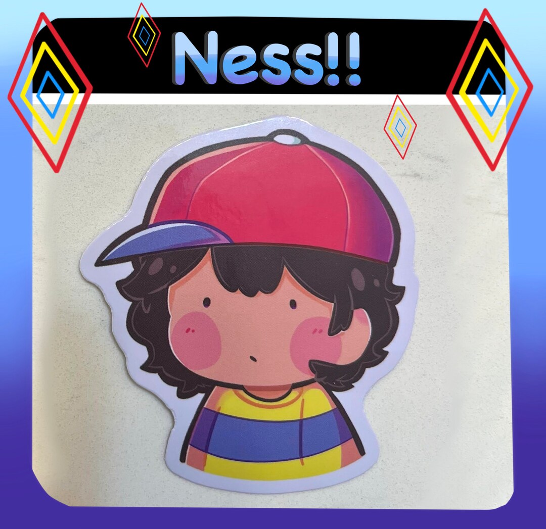 Ness Earthbound/mother 2 Sticker - Etsy