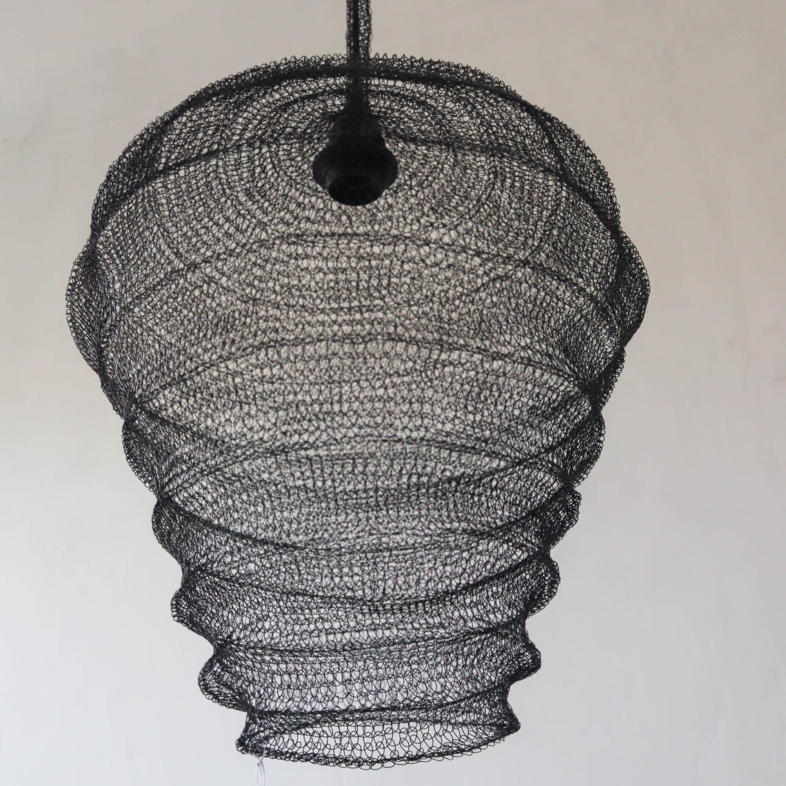 Wire Mesh Pendant Light,mesh Metal Lamp Satu Design, Mesh Metal Lantern ...