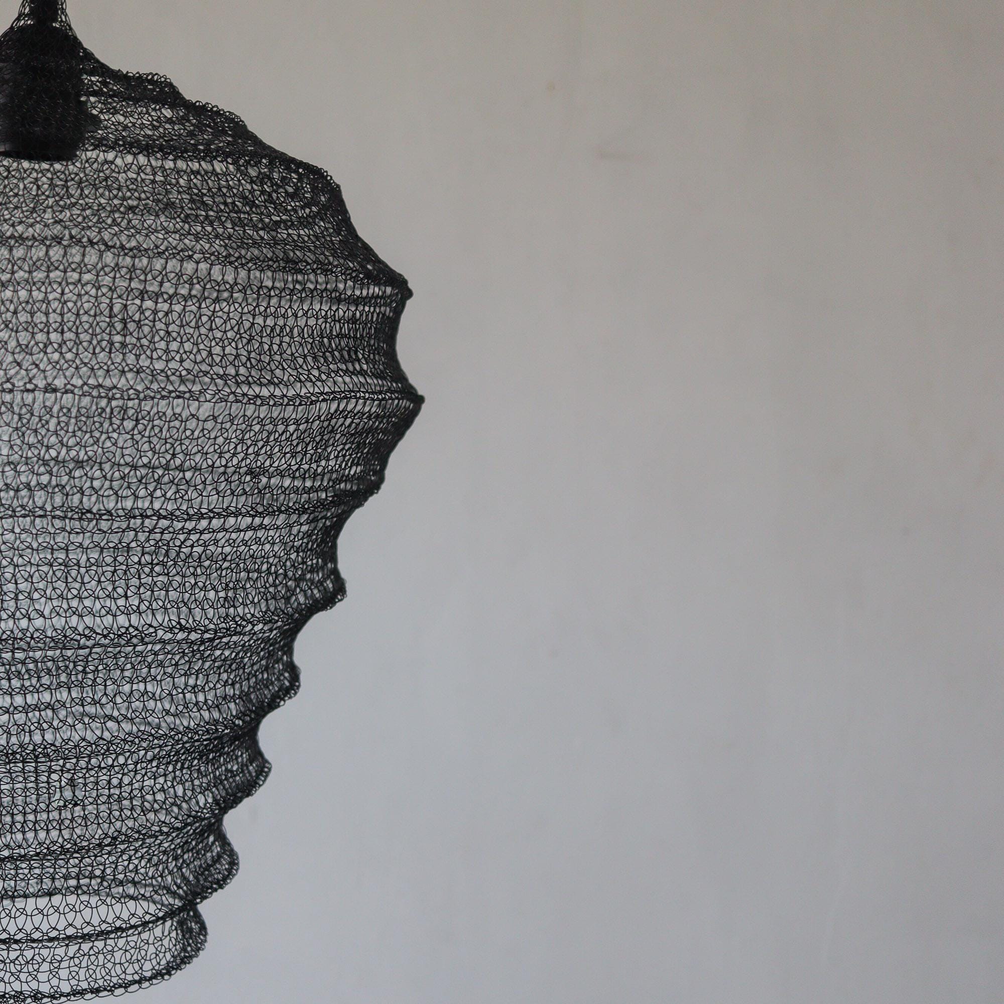 Wire Mesh Pendant Light,mesh Metal Lamp Satu Design, Mesh Metal Lantern ...
