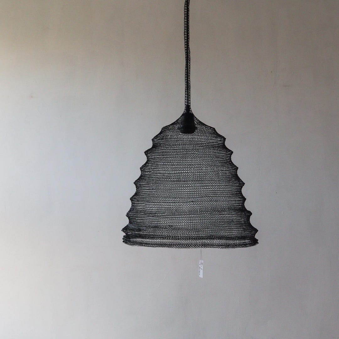 Wire Mesh Pendant Light,mesh Metal Lamp Tuju Design, Mesh Metal Lantern ...