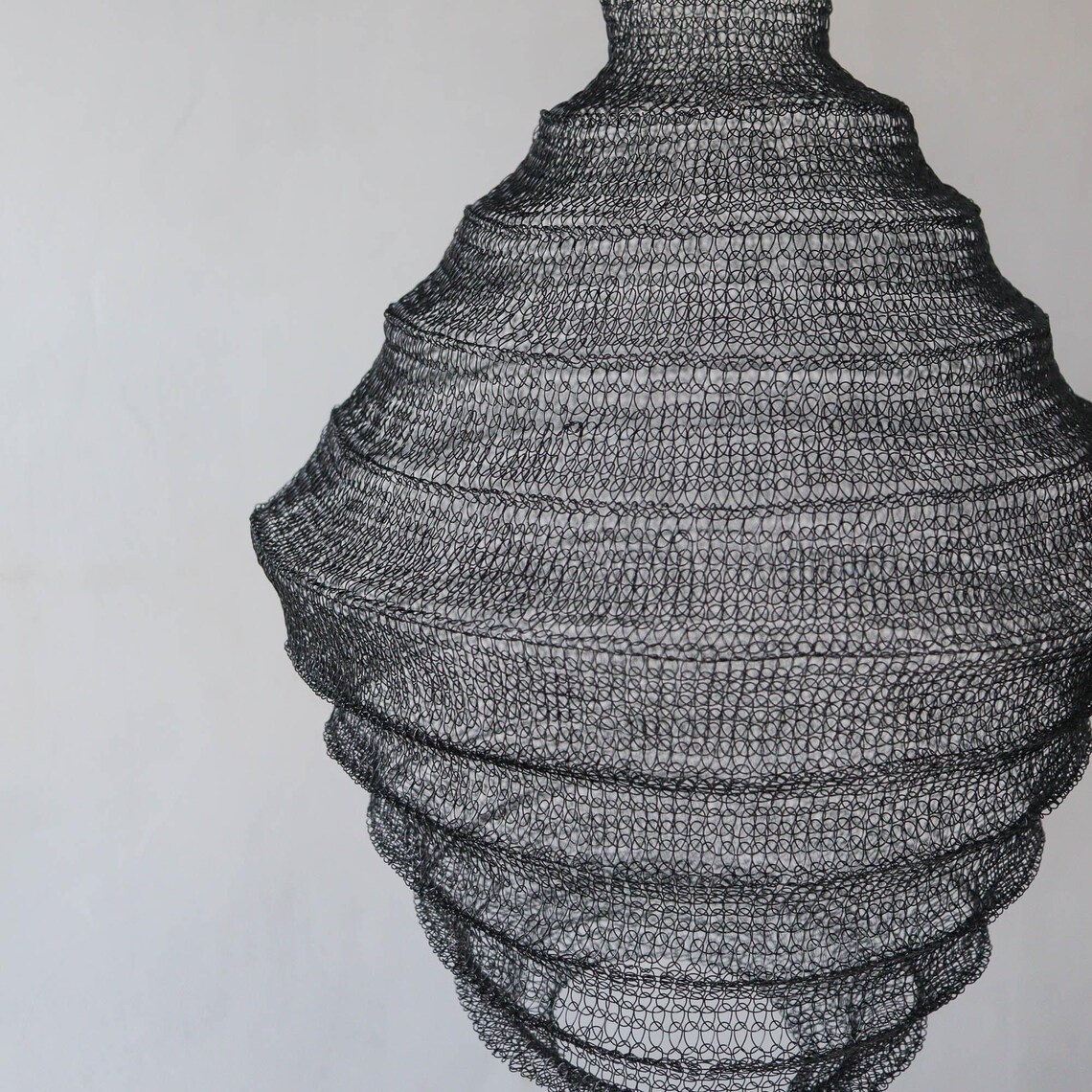 Wire Mesh Pendant Light,mesh Metal Lamp Dasa Design, Mesh Metal Lantern ...