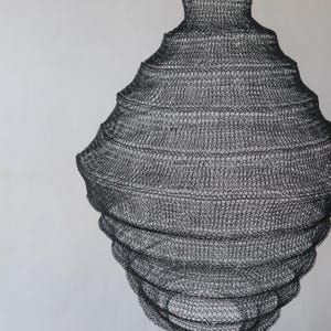 Wire Mesh Pendant Light,mesh Metal Lamp Dasa Design, Mesh Metal Lantern ...