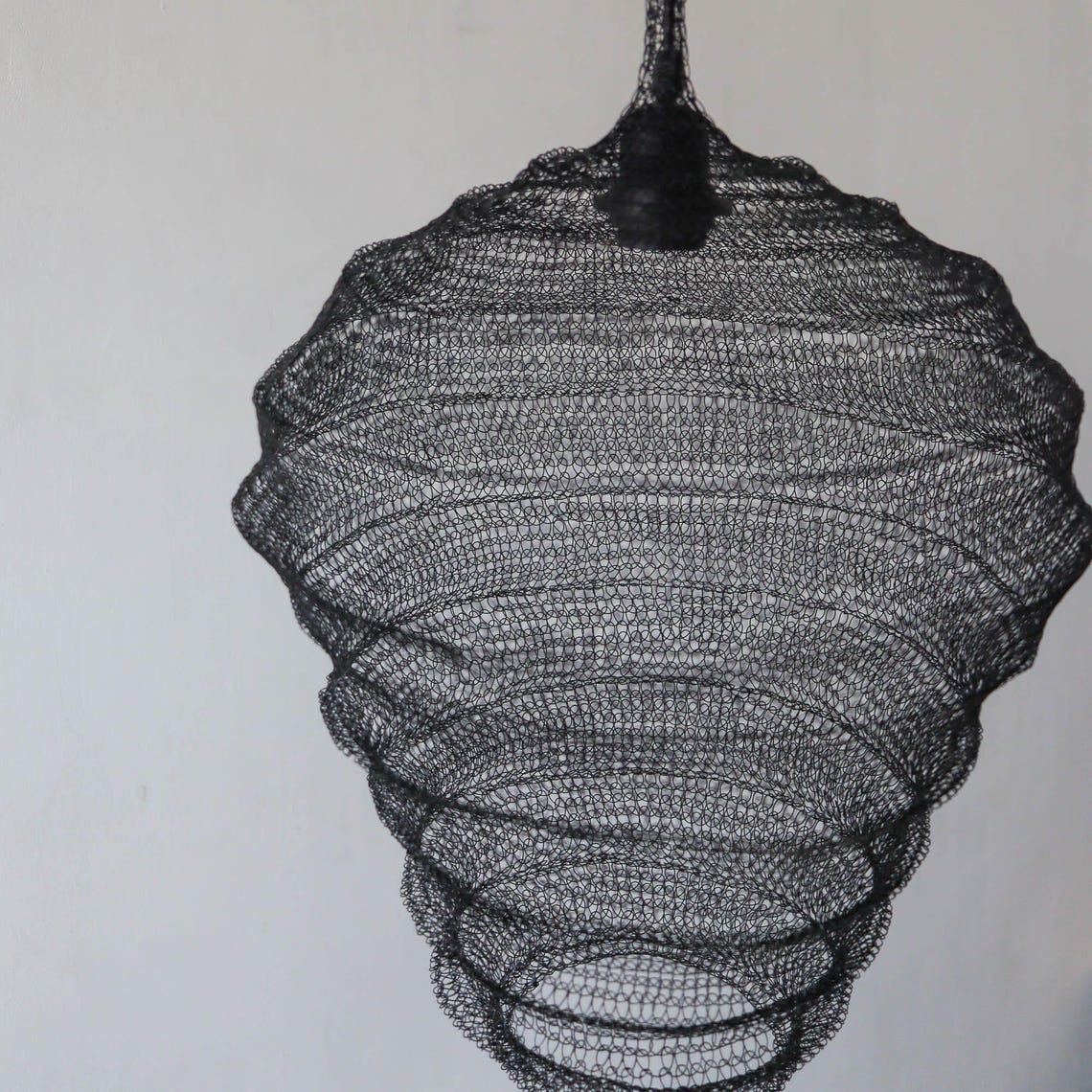 Wire Mesh Pendant Light,mesh Metal Lamp Satu Design, Mesh Metal Lantern ...
