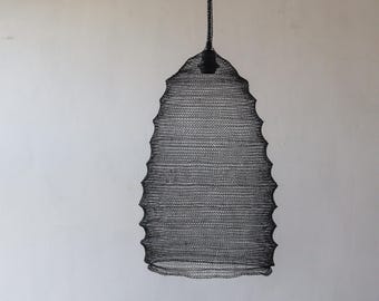 Wire Mesh Pendant Light,mesh Metal Lamp Satu Design, Mesh Metal Lantern ...