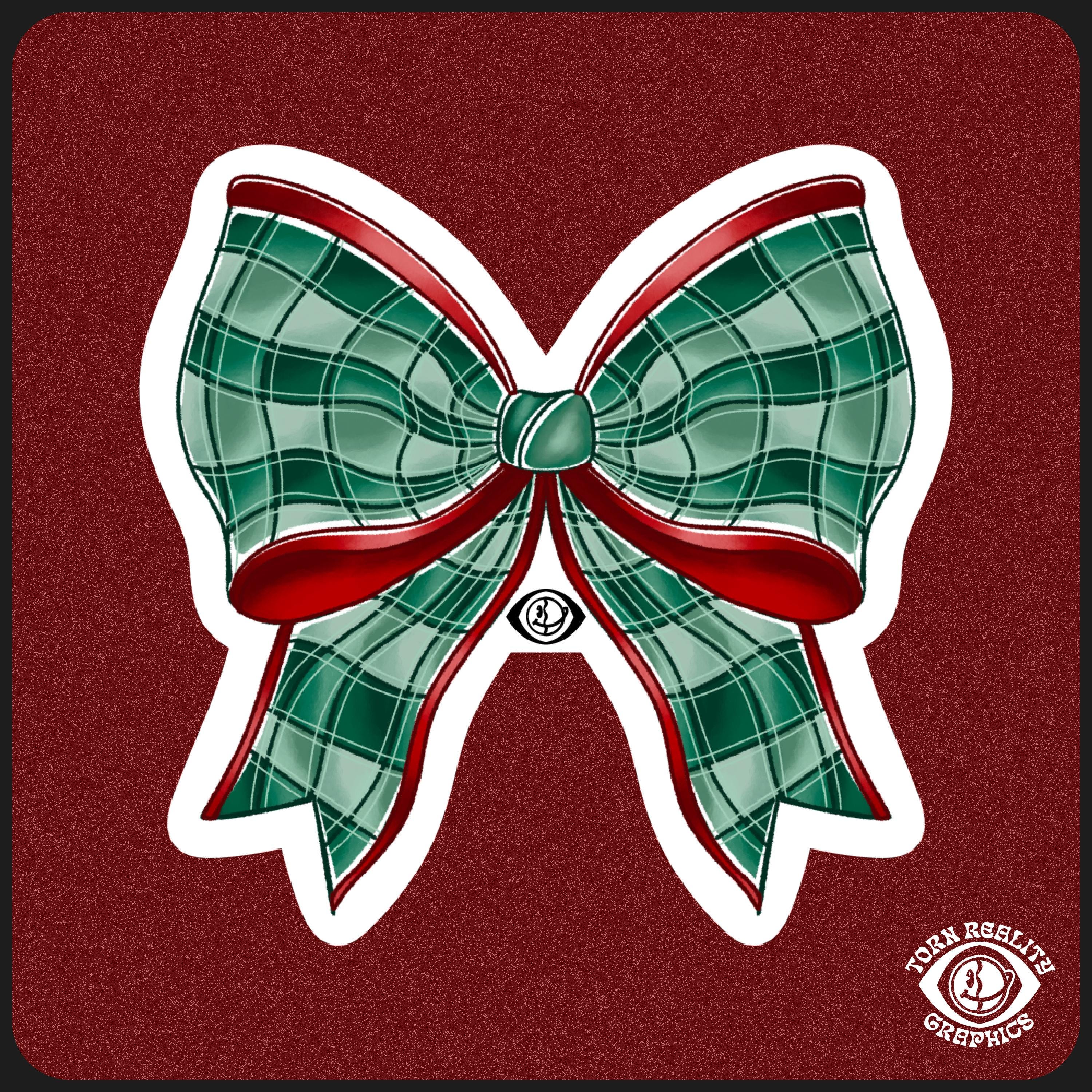 Christmas Bows Sticker Pack - Etsy