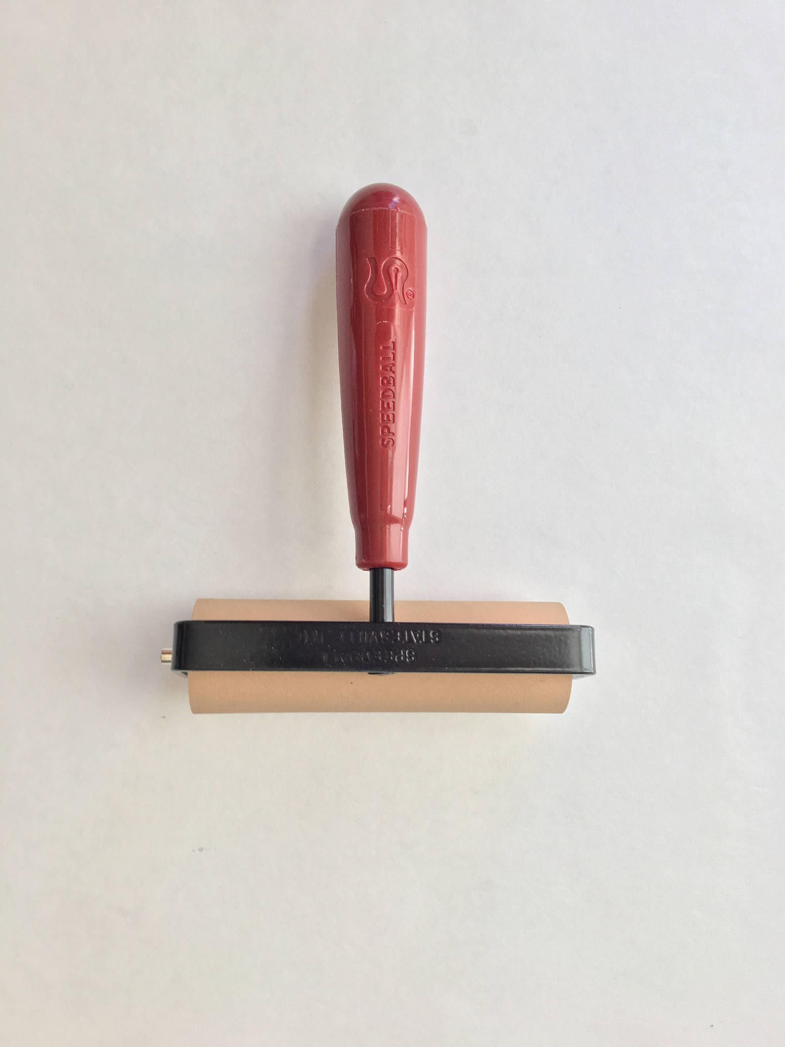 Rubber Brayer Soft Rubber Brayer With Handle Printmaking | Etsy