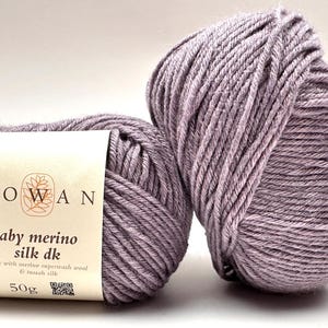 Rowan Merino Silk Dk Yarn - Etsy