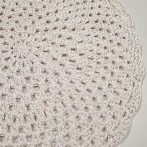 White Table Doily: Home Decoration (10.5 Inch) - Etsy