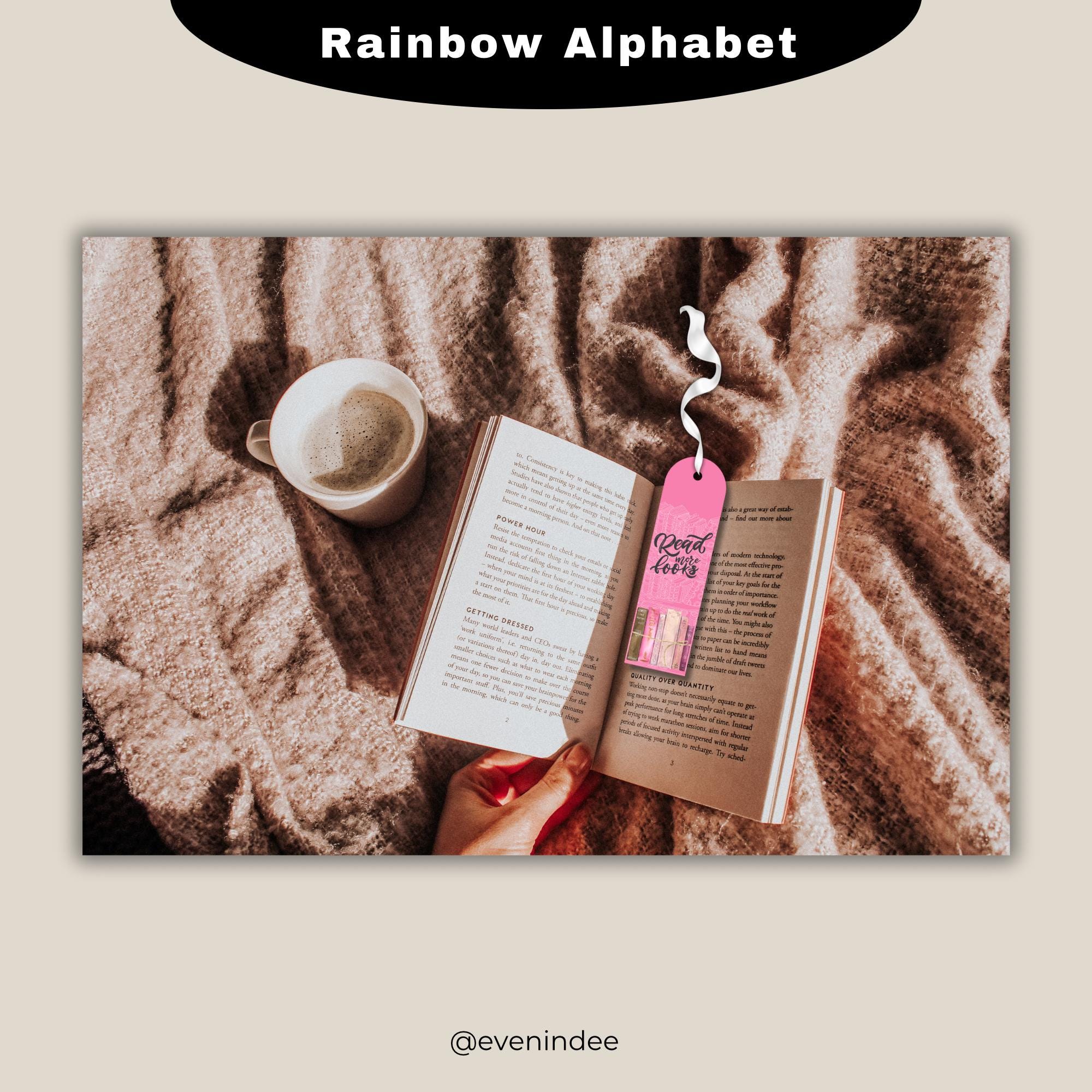 Reading Tracker Printable, Bookmarks, Book Tracker, Reading Challenge ...